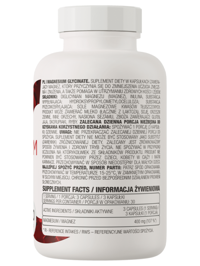 Magnesium Glycinate – augstākās kvalitātes magnijs labākai pašsajūtai