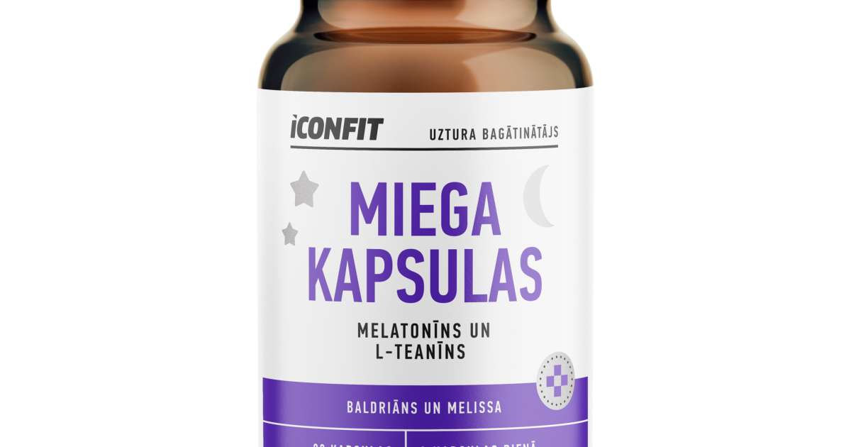 Miega Kapsulas - 90 Kapsulas